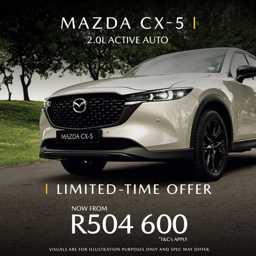 Mazda Current Car Prices | Mazda Southern Africa Vehicle Offers